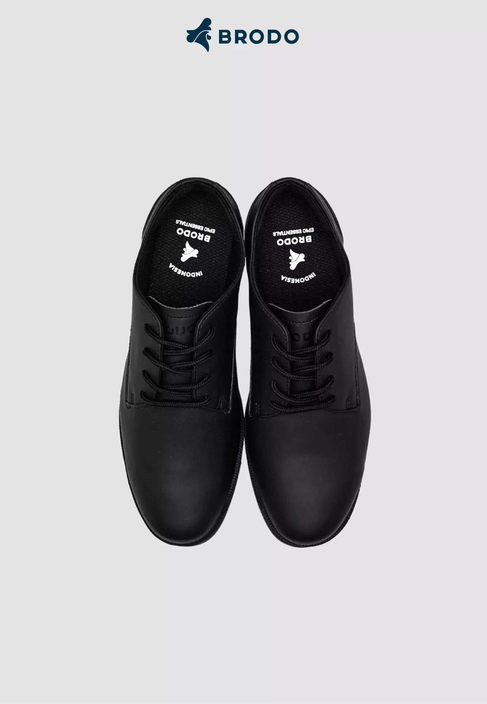 Jual Brodo BRODO - Sepatu Nero Eco Padma Full Black Original 2025 ...