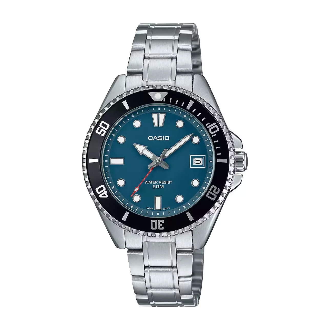 Jual CASIO Casio Jam Tangan Wanita - Silver Blue - Stainless Steel ...