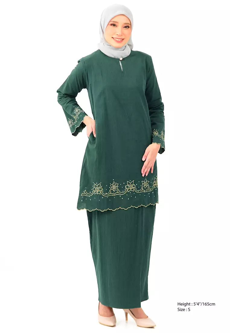 Buy Gene Martino GM - De' Bunga Raya Series Kesuma Kurung Pesak 8186 ...