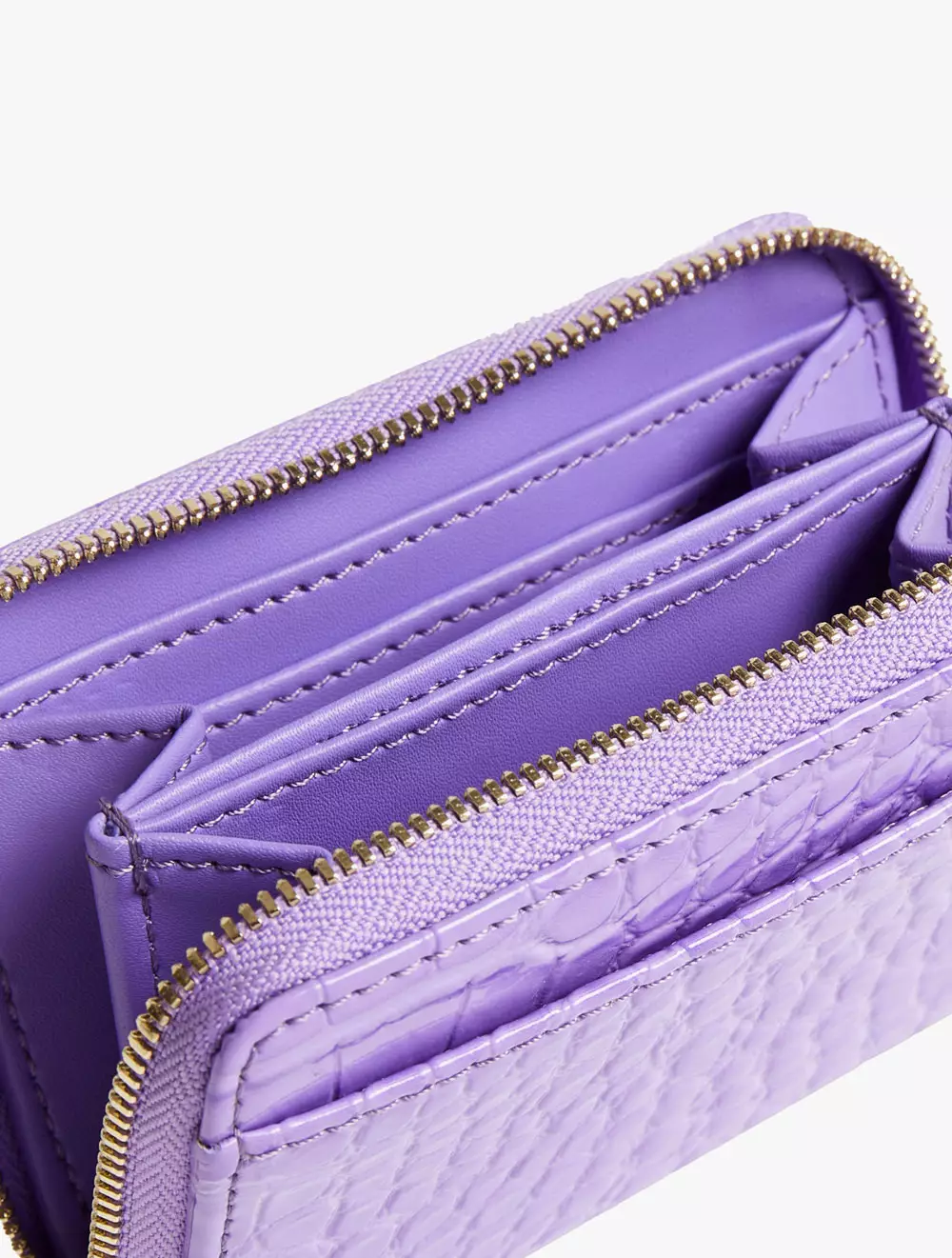 Jual Ted Baker CONNII Mini Imitation Croc Purse - Bright Purple ...