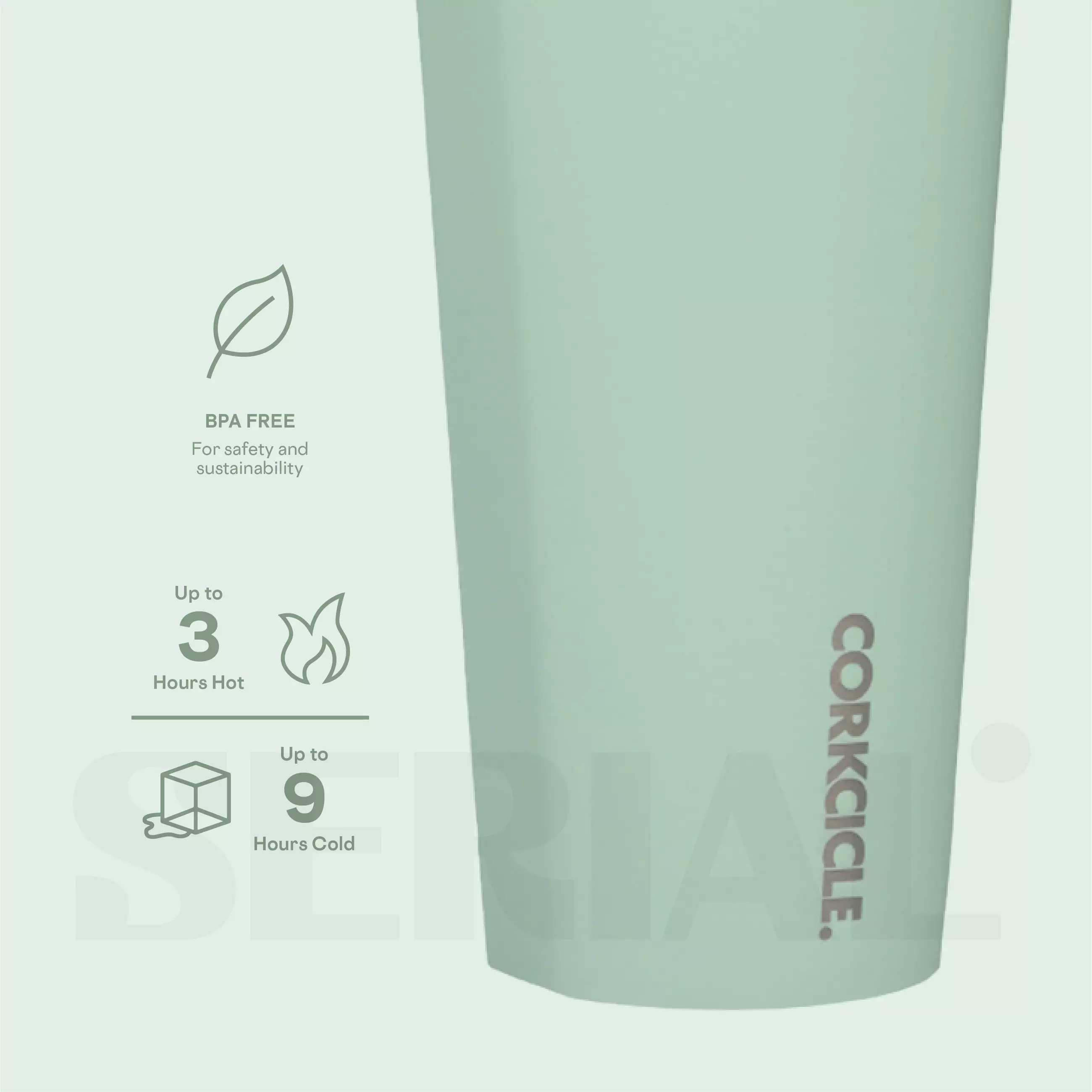 Jual Corkcicle CORKCICLE® Tumbler 16oz - Matcha Original 2025 | ZALORA ...