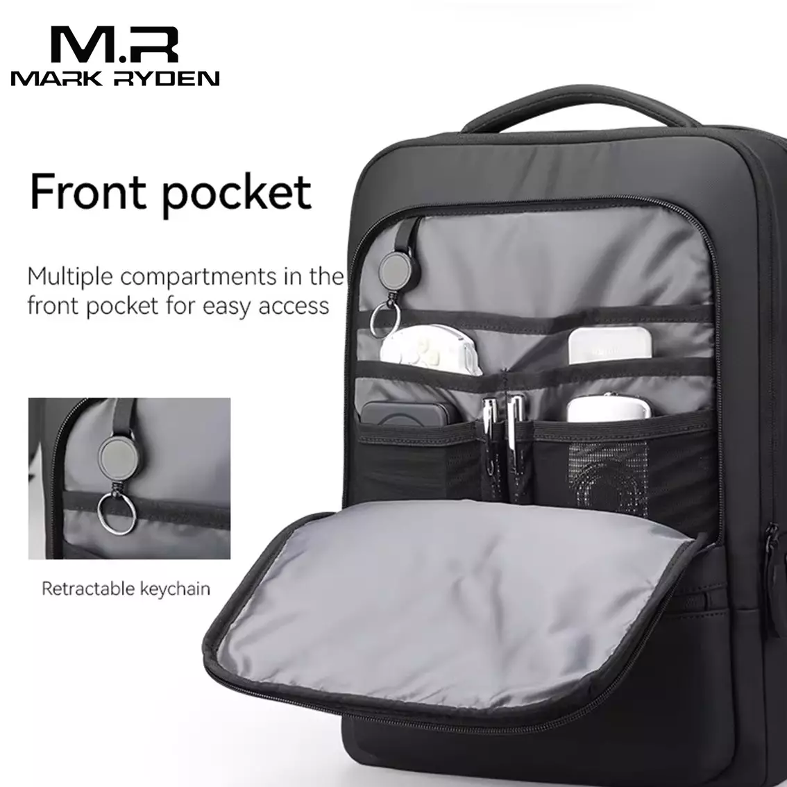 Jual Mark Ryden Mark Ryden Tas Ransel Backpack Laptop 15.6 Inch USB ...