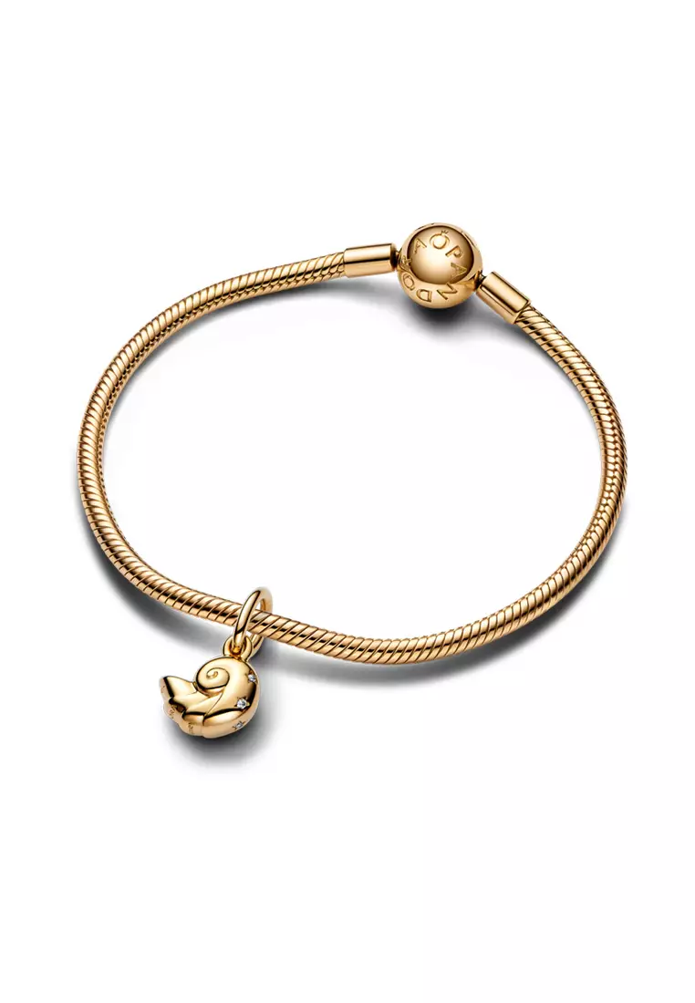 Buy PANDORA Pandora x Disney 14k Gold Plated The Little Mermaid ...