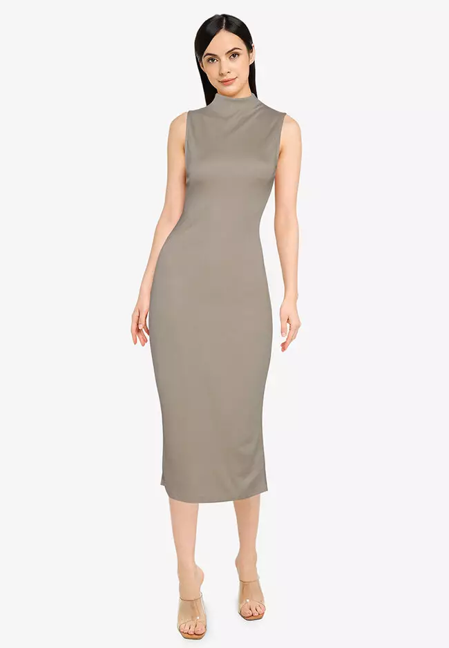 Buy French Connection Manhatten Jersey Bodycon Dress 2026 Online | ZALORA