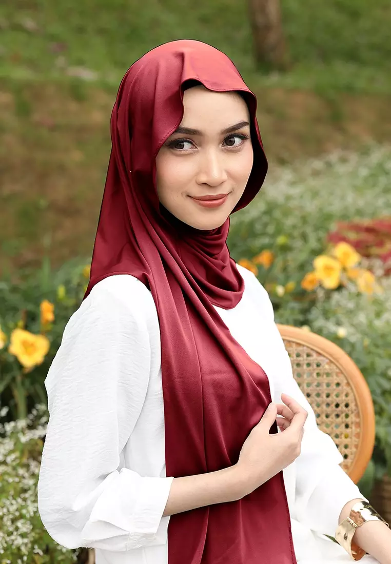 Jual zelena Zelena - Hava Shawl Instant Hijab | Pashmina Inner | Hijab ...