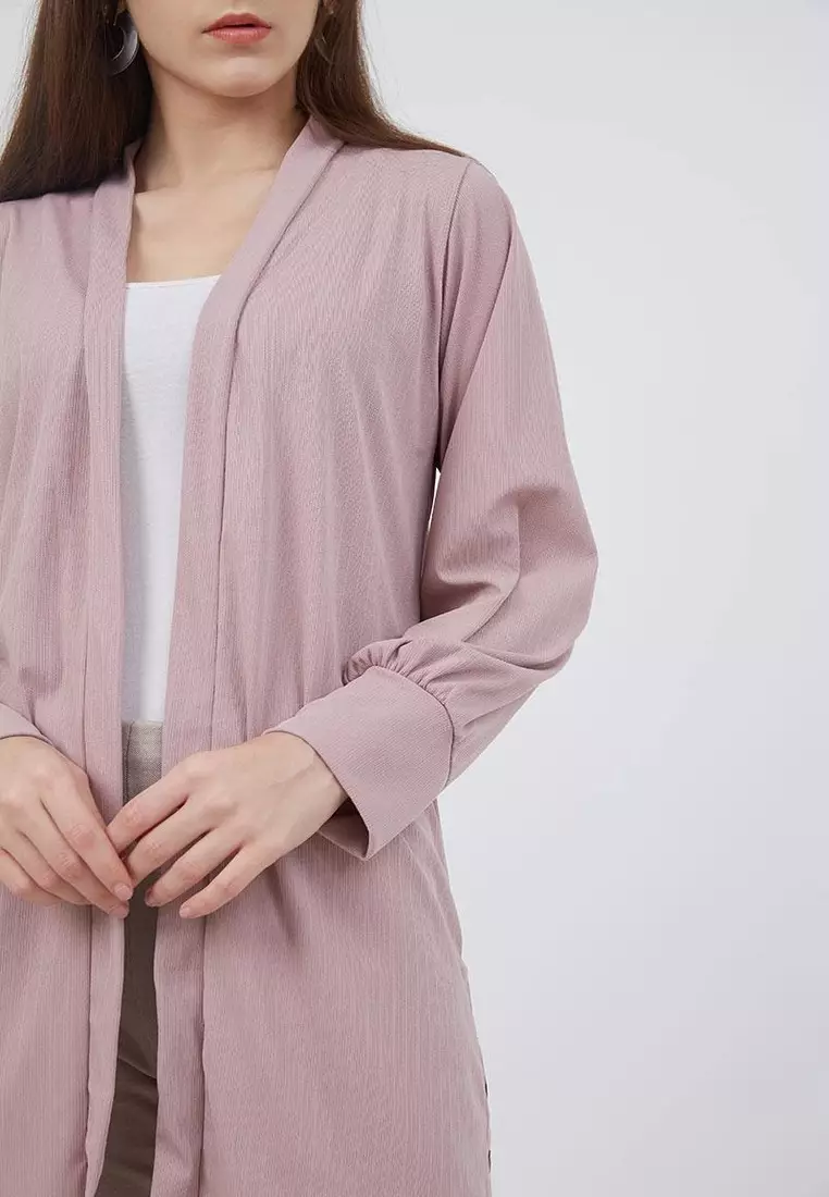 Jual Berrybenka Label Sophie Vesia Long Cardi Cream Original 2025 ...