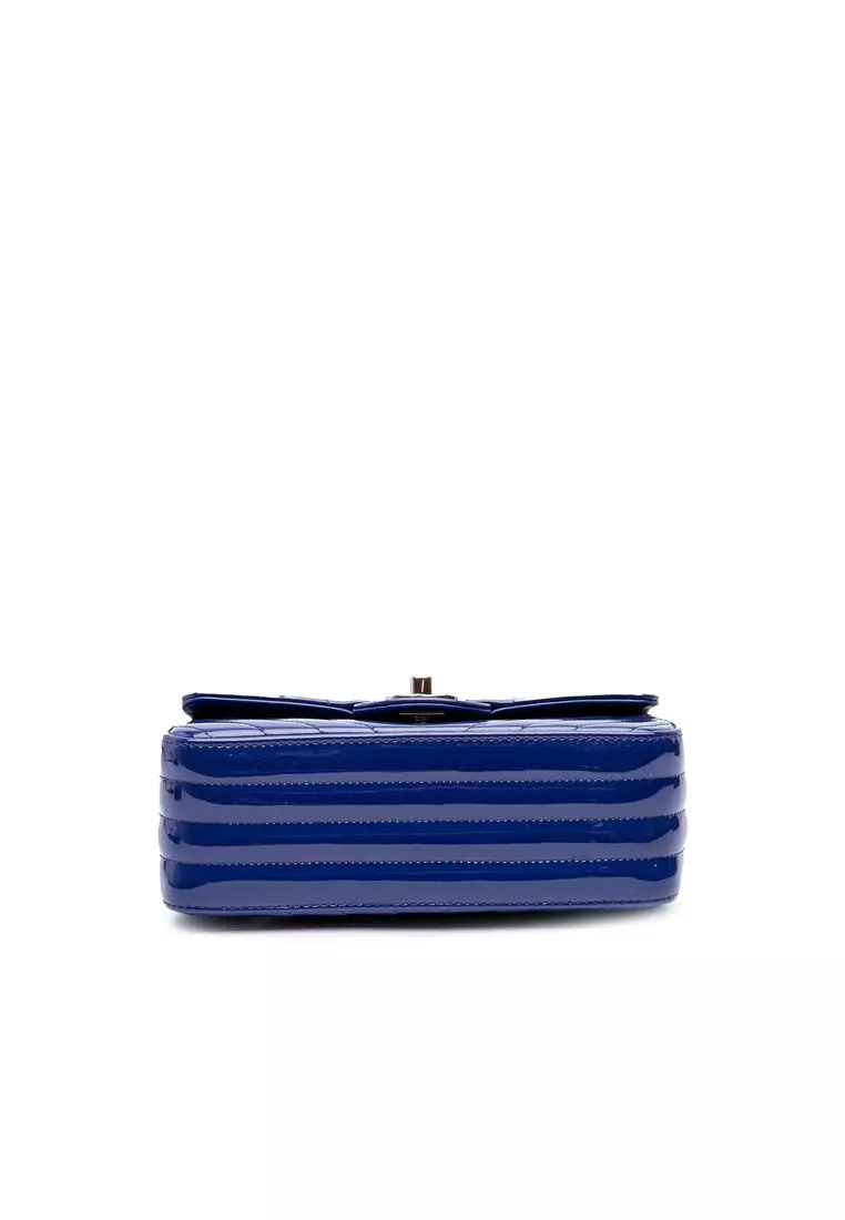 Buy Chanel Pre-Loved Chanel Mini Rectangular Classic Chevron Patent ...