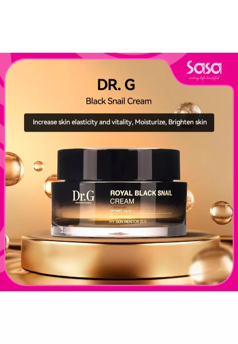 Buy DR.G DR.G Black Snail Cream 50ml Online | ZALORA Malaysia