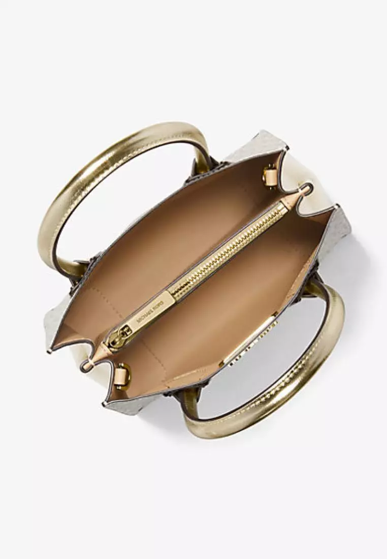 Jual MICHAEL KORS Michael Kors Mercer Medium Signature Logo Crossbody ...