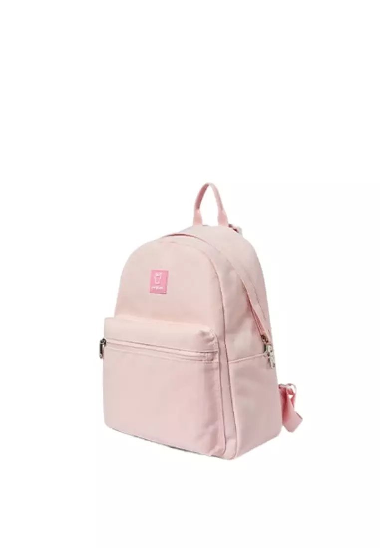 Jual LIFEWORK Square Pocket Mini Backpack - Pink Original 2025 | ZALORA Indonesia