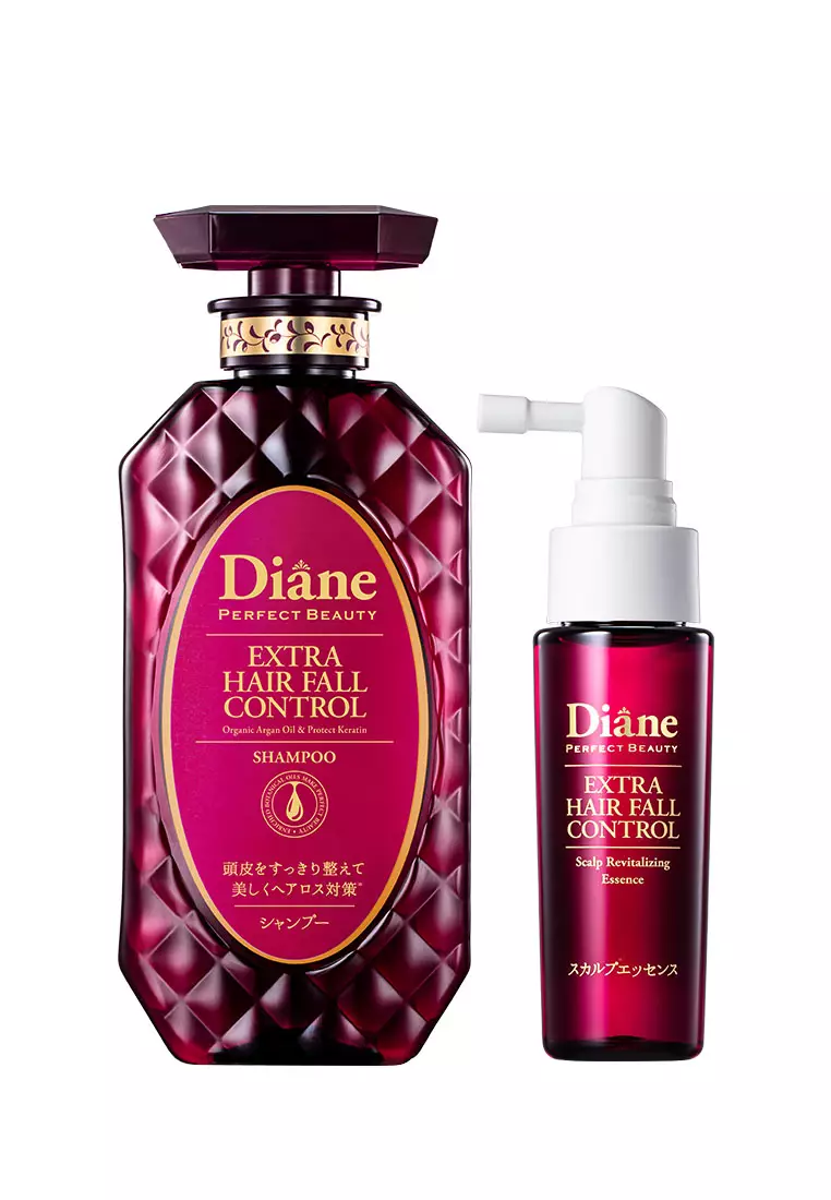 Jual Moist Diane PAKET Diane EXTRA HAIR FALL CONTROL Shampoo + Essence ...