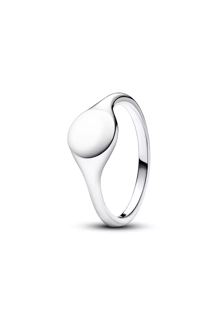 Buy PANDORA Pandora Engravable Signet Ring Online | ZALORA Malaysia