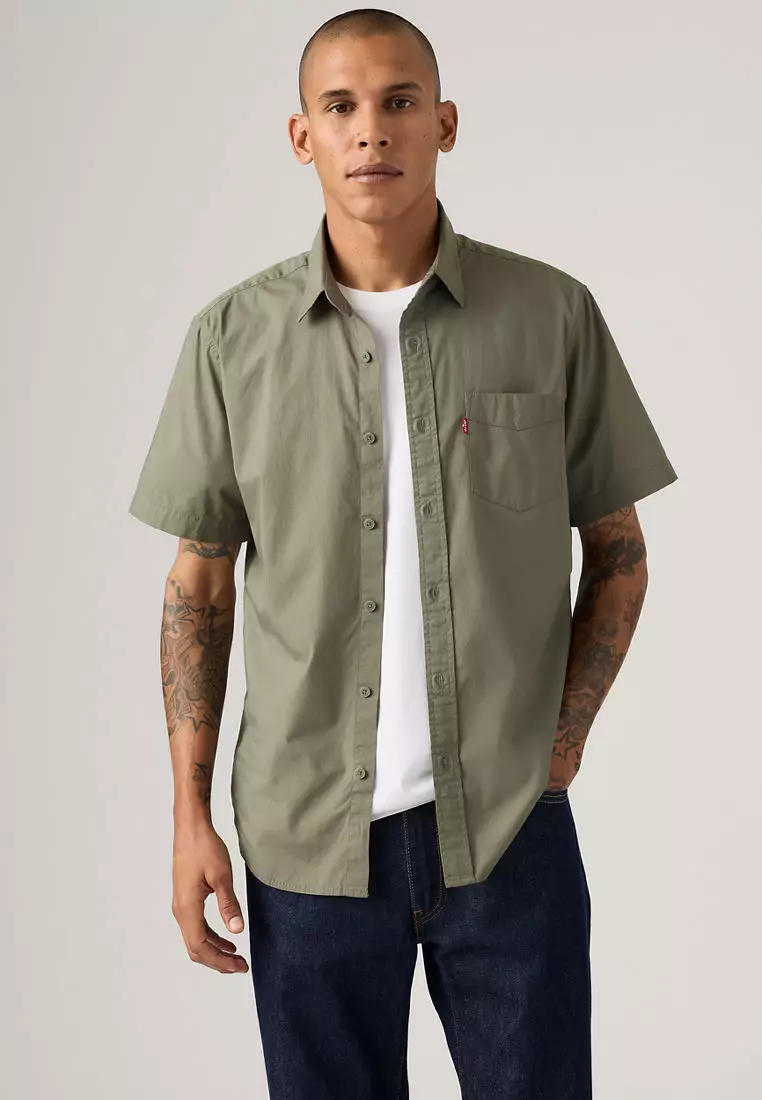 Jual Levi's Levi's® Men's Short-Sleeve Classic Standard Fit Shirt ...