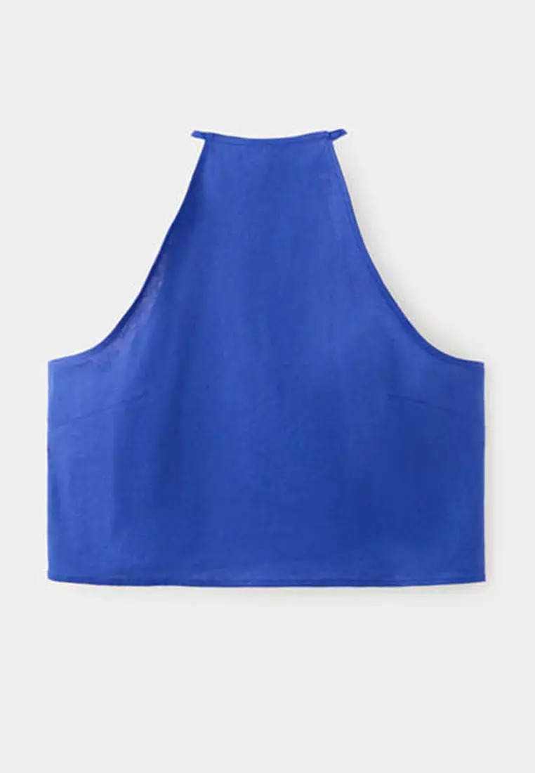Buy Mango Halter Top 2026 Online | ZALORA