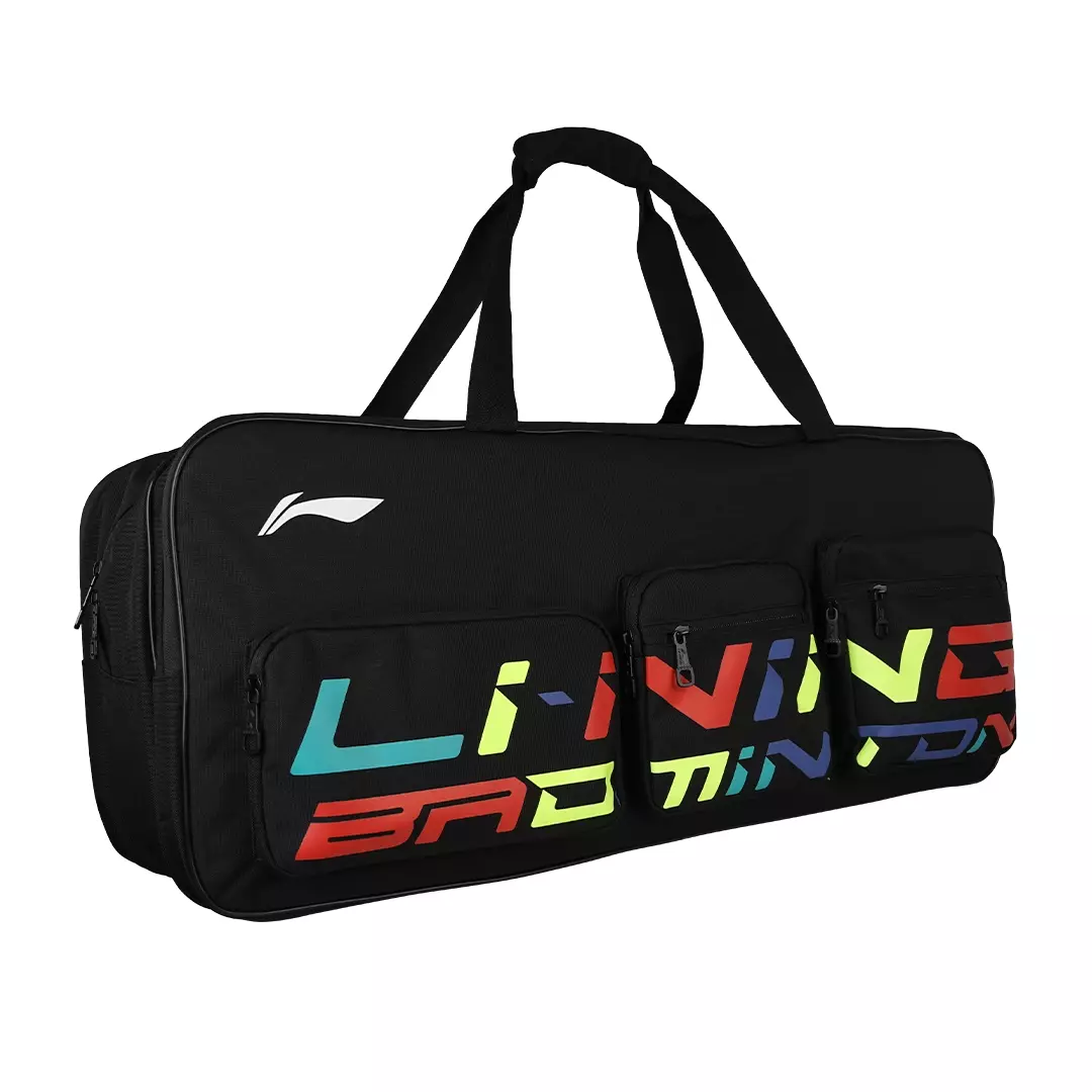 Jual LI-NING Li-Ning Badminton Racket Bag 9 in 1 ABDS853-1 - Black ...