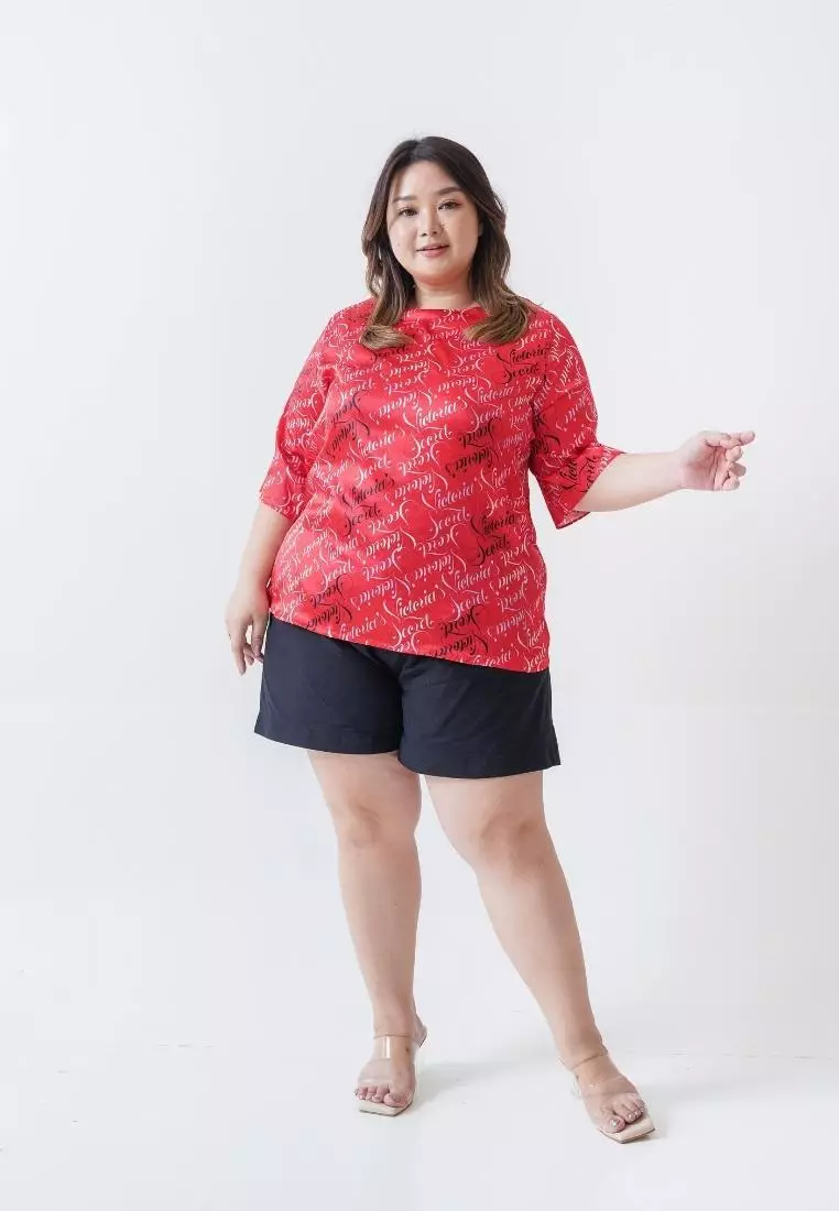 Jual Xtramiles Plus Size Blouse Hera Secret Original 2025 | ZALORA Indonesia