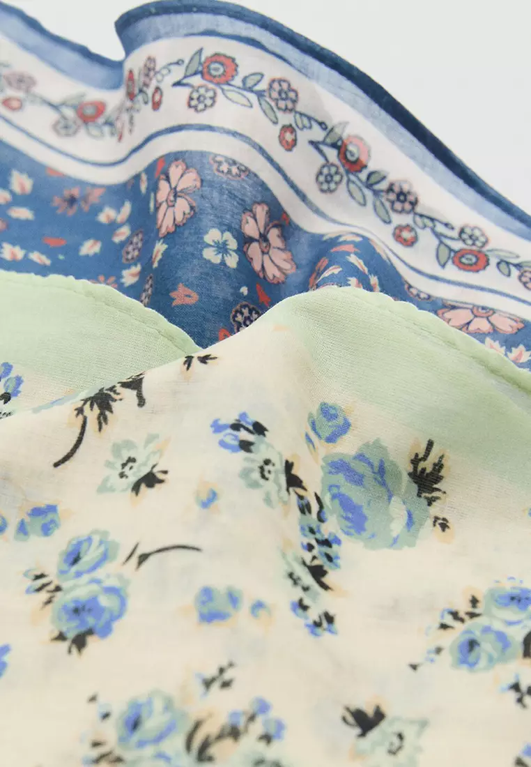 Buy Mango Triangle Scarf 2026 Online | ZALORA