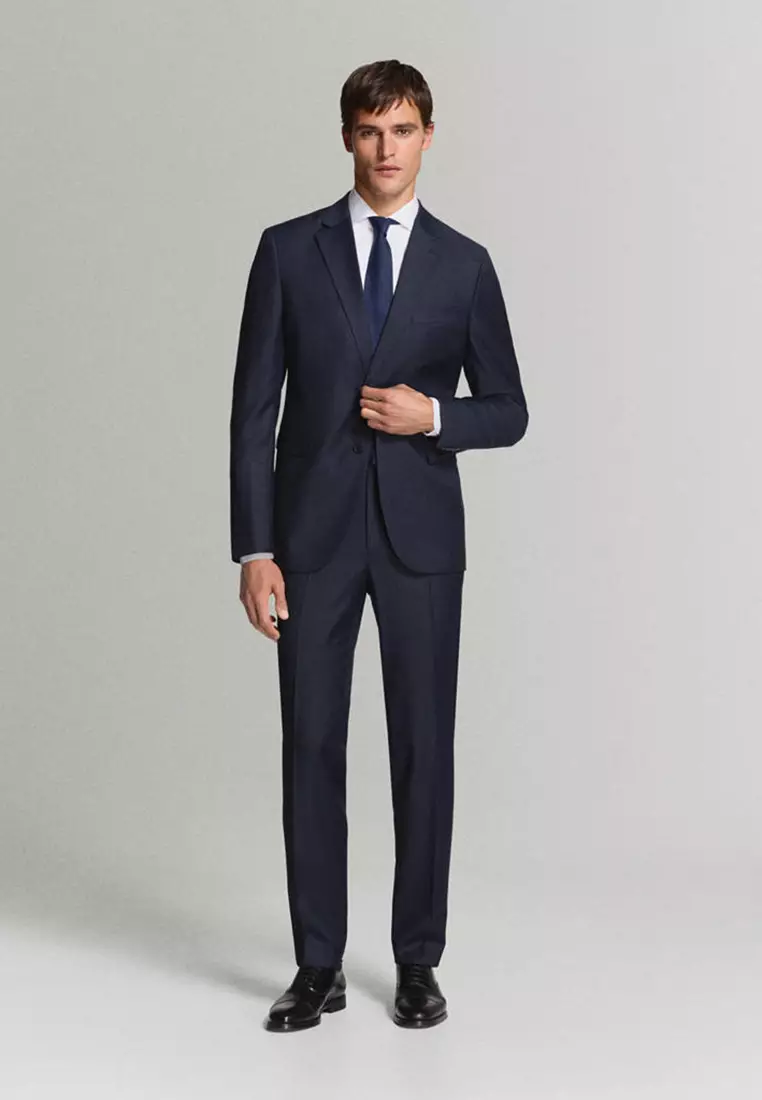 Buy MANGO Man Turin 100% Wool Suit Jacket 2026 Online | ZALORA