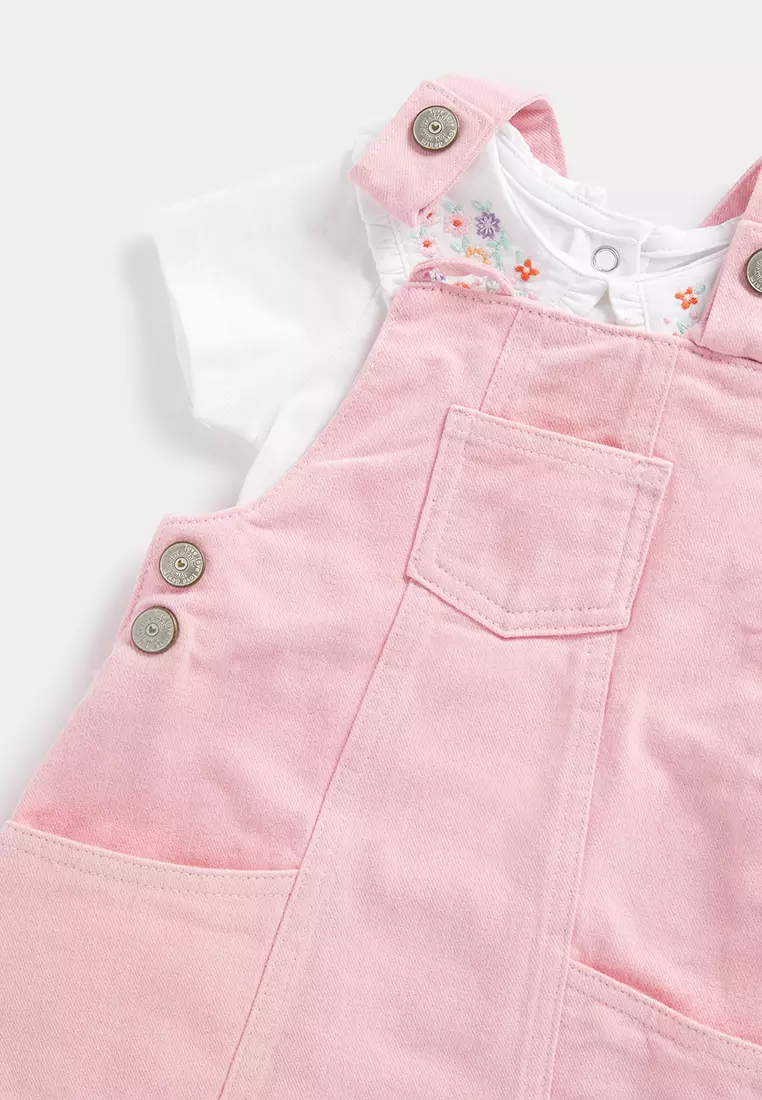 Buy Mothercare Pinny Dress And T-Shirt Set 2024 Online | ZALORA Philippines