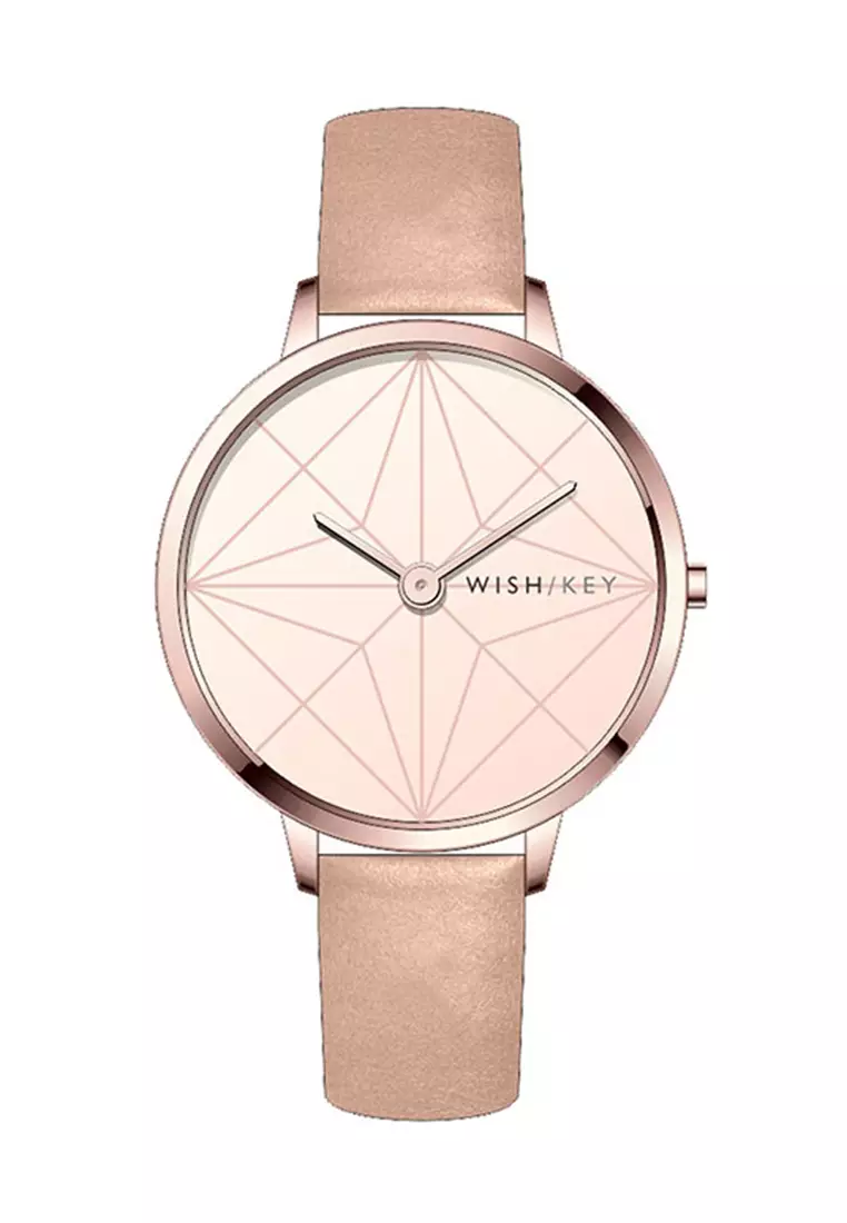 Jual Wish/Key Jam Tangan Wanita Wish/Key Magdalene WK9044RG/17 Original ...