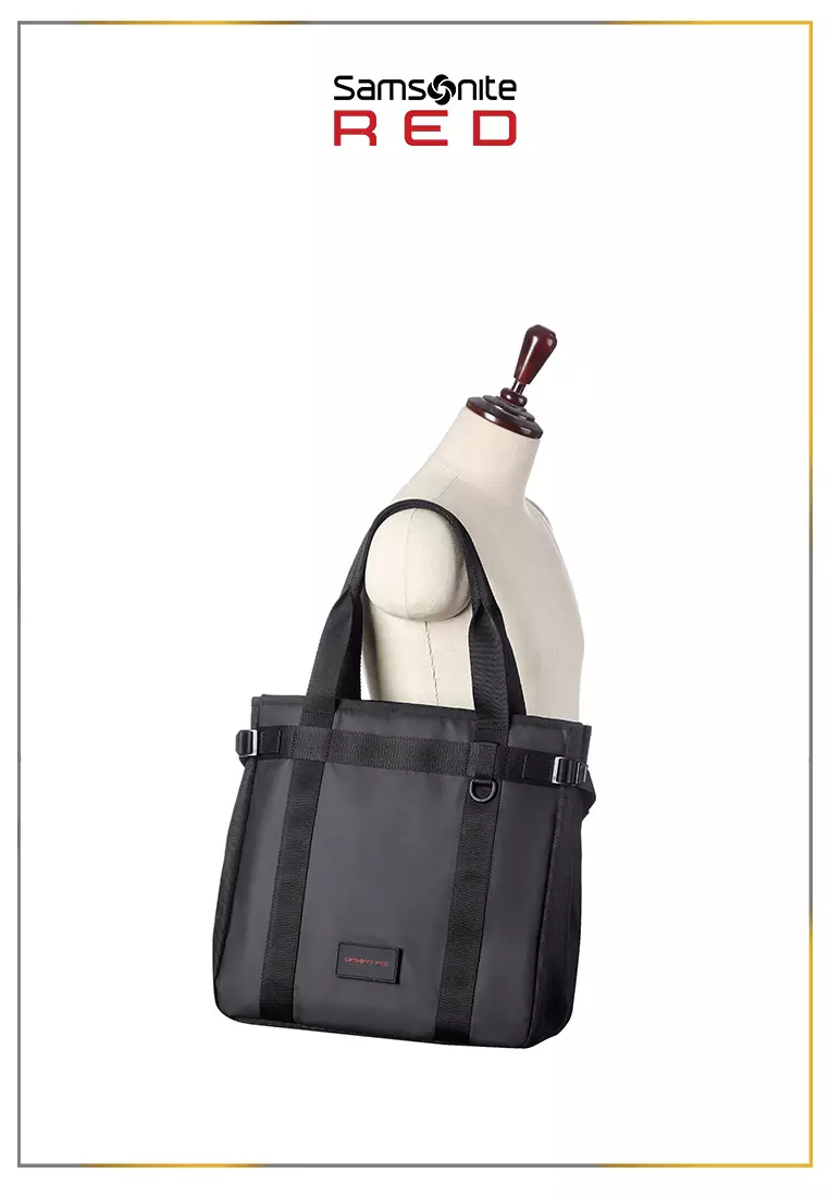 Jual Samsonite Samsonite Red Label Stockton Tote Bag - Black Original ...