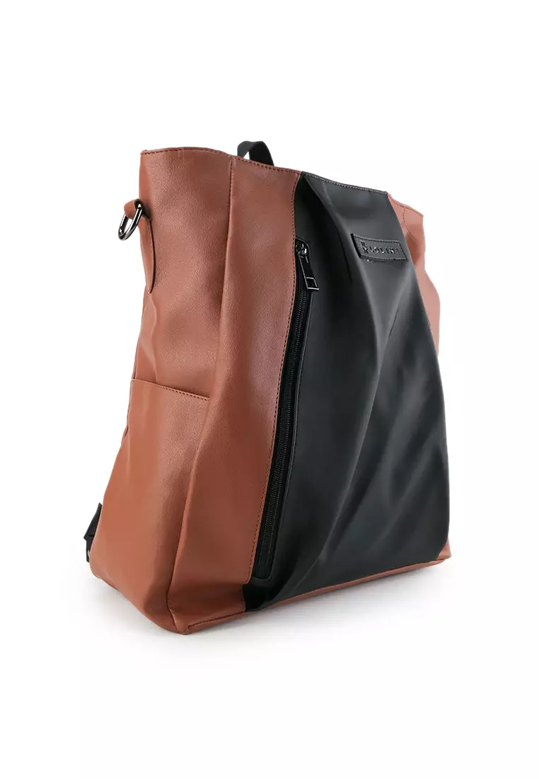 Jual LOLINI Megan Backpack Brown Original 2024 | ZALORA Indonesia