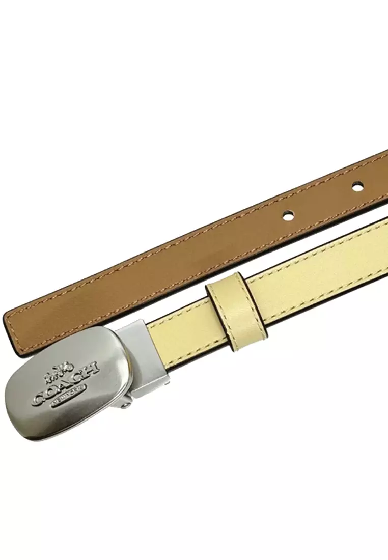 Buy Coach Signature Buckle Cut To Size Reversible Eliza Belt, 18 Mm, in ...