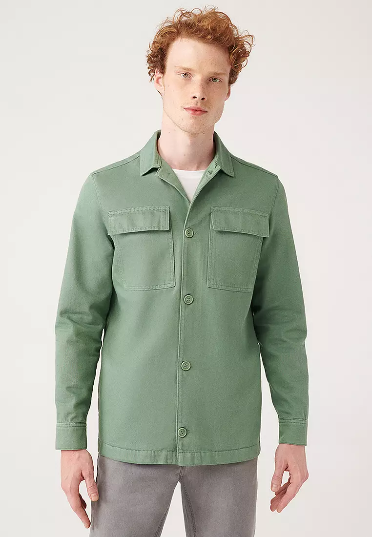 Buy Avva Comfort Fit Shirt Jacket 2025 Online | ZALORA Philippines