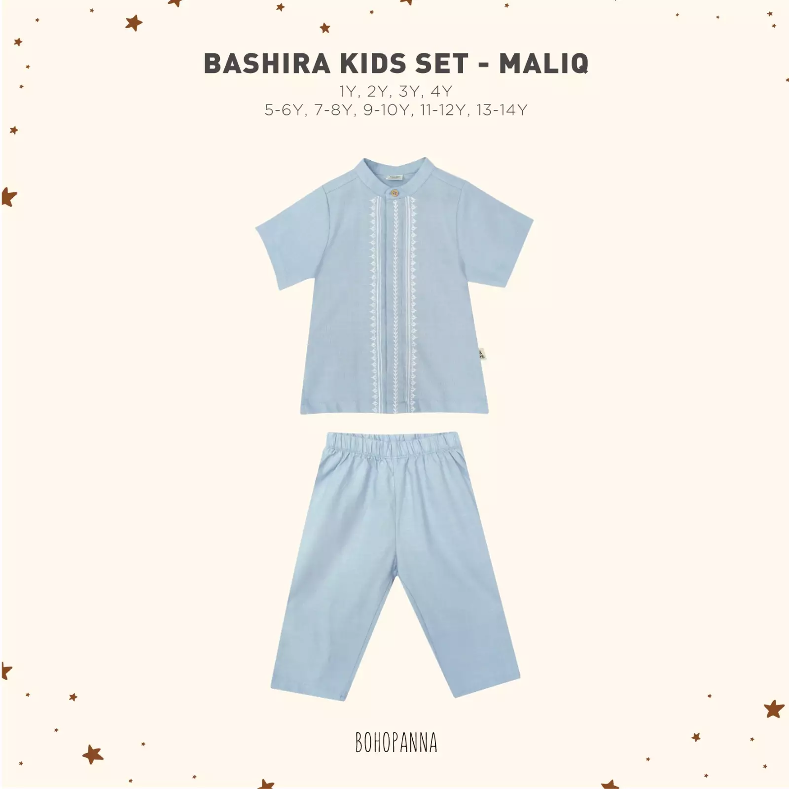 Jual Bohopanna BOHOPANNA - RAYA COLLECTION - BASHIRA KIDS SET - SETELAN KOKO - BAJU LEBARAN ANAK ...