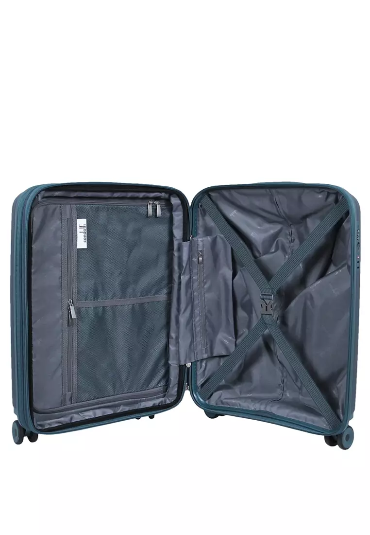 Jual Condotti Condotti Trolley Case 63131 - 20 inch Green Original 2025 ...
