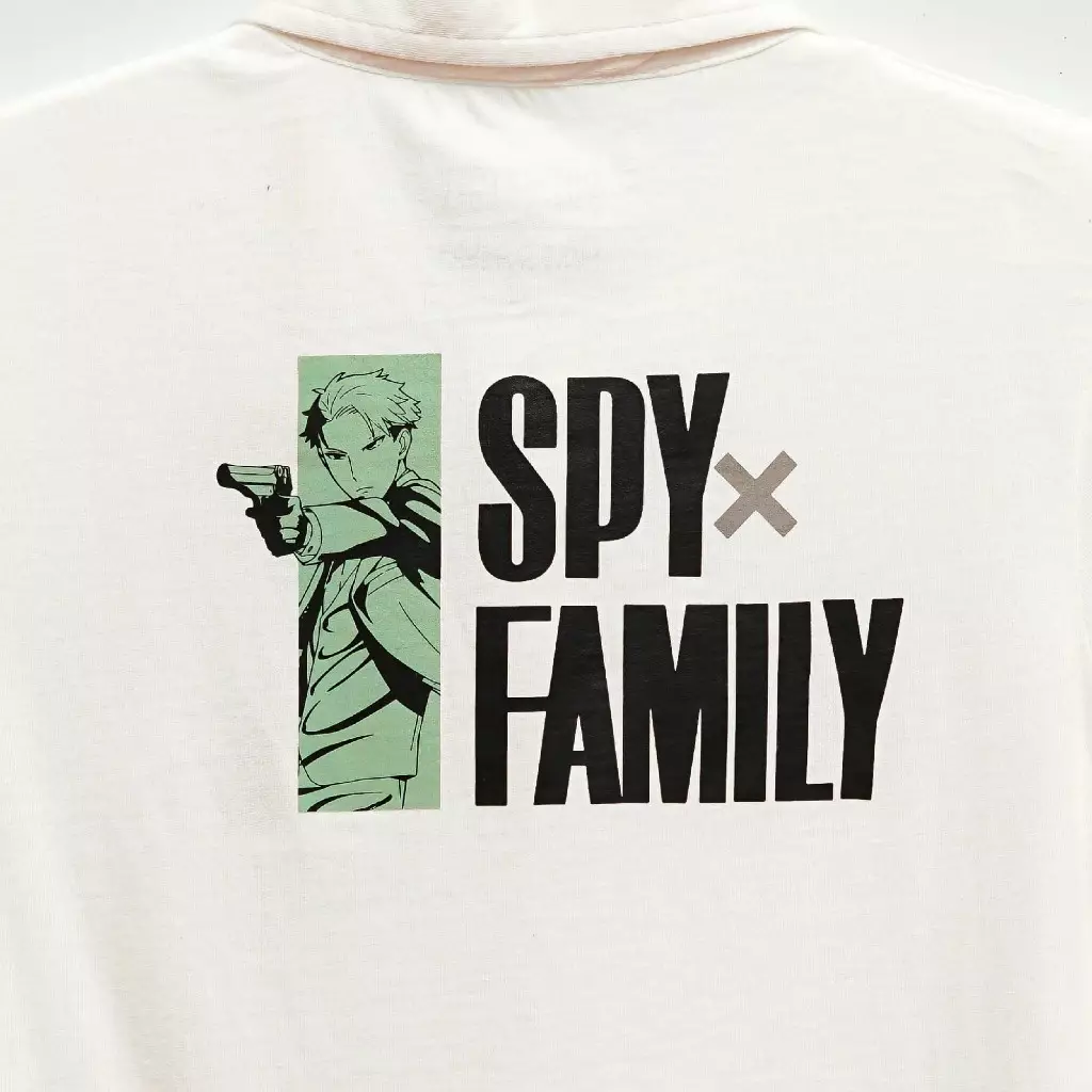 Jual Cressida Cressida X Spyxfamily Kids Boy White Polo T-shirt ...