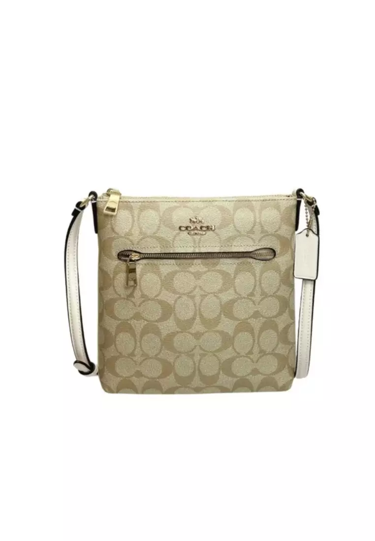 Buy Coach COACH Mini Rowan File Bag In Signature Canvas (CS182) – IM ...