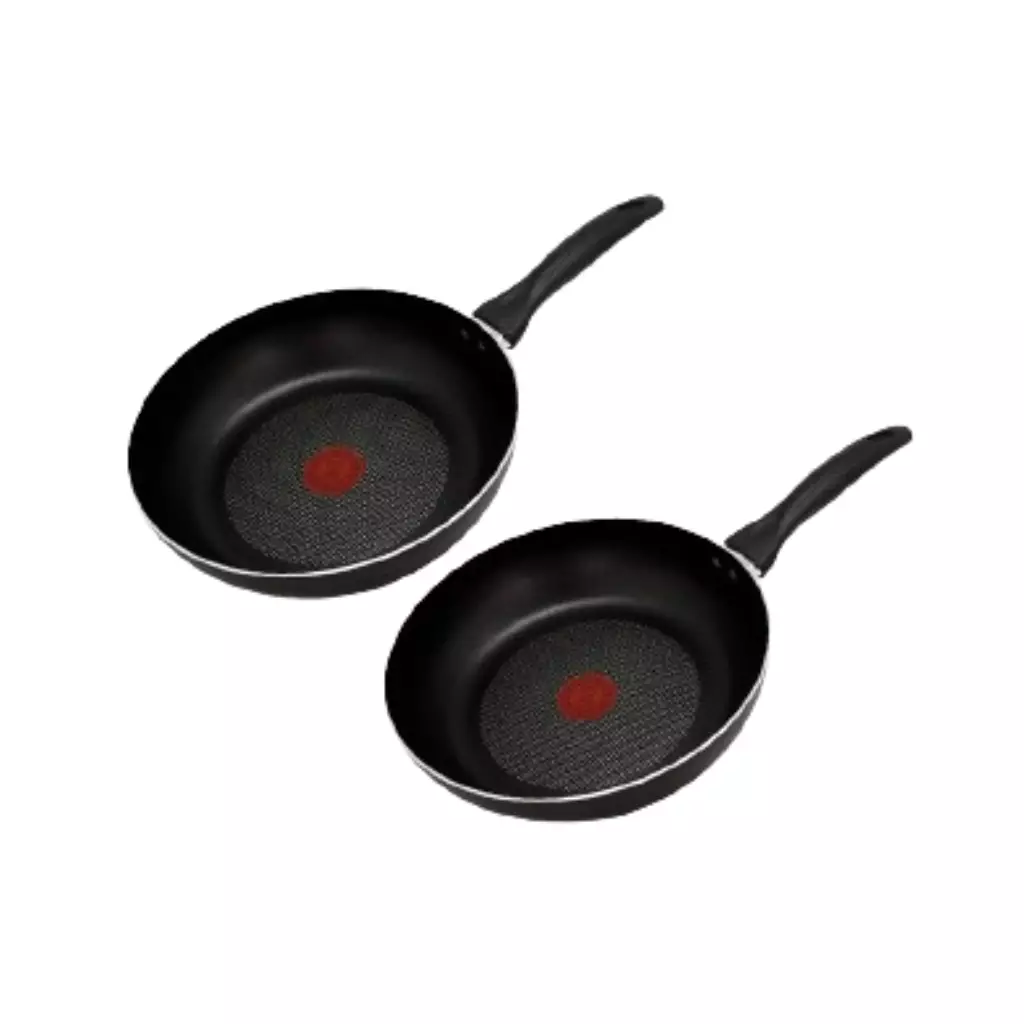 Jual Tefal Tefal Wajan Anti Lengket Simple Cooking Set (2PCS - Cook & Clean Frypan 24cm Gratis ...