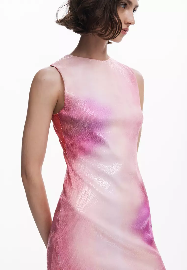 Buy Desigual Shiny short dress Online | ZALORA Malaysia