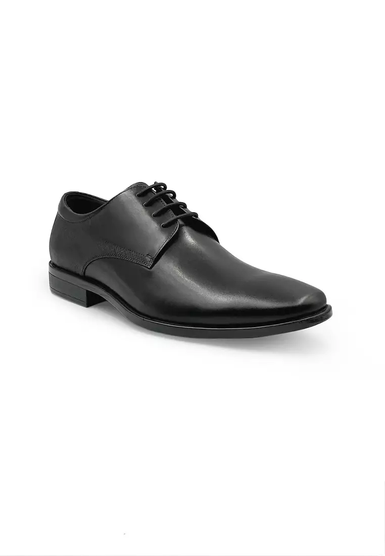 網上選購 Hanson Bootmaker Hanson Bootmaker LacEasy Plain Toe Derby - Black ...