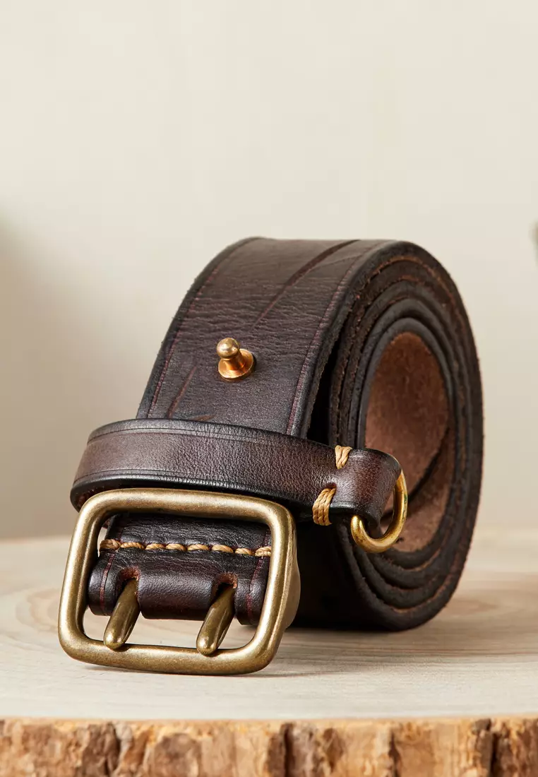 Buy Twenty Eight Shoes Handmade Vintage Full Gain Leather Belt CP142 ...