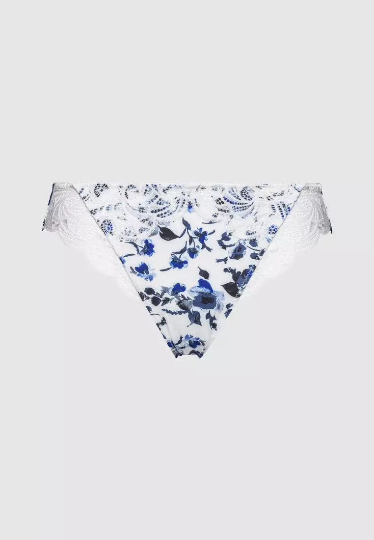 Sans Complexe Ariane Fantaisy Microfibre & Lace Bikini Brief 2025 | Buy ...