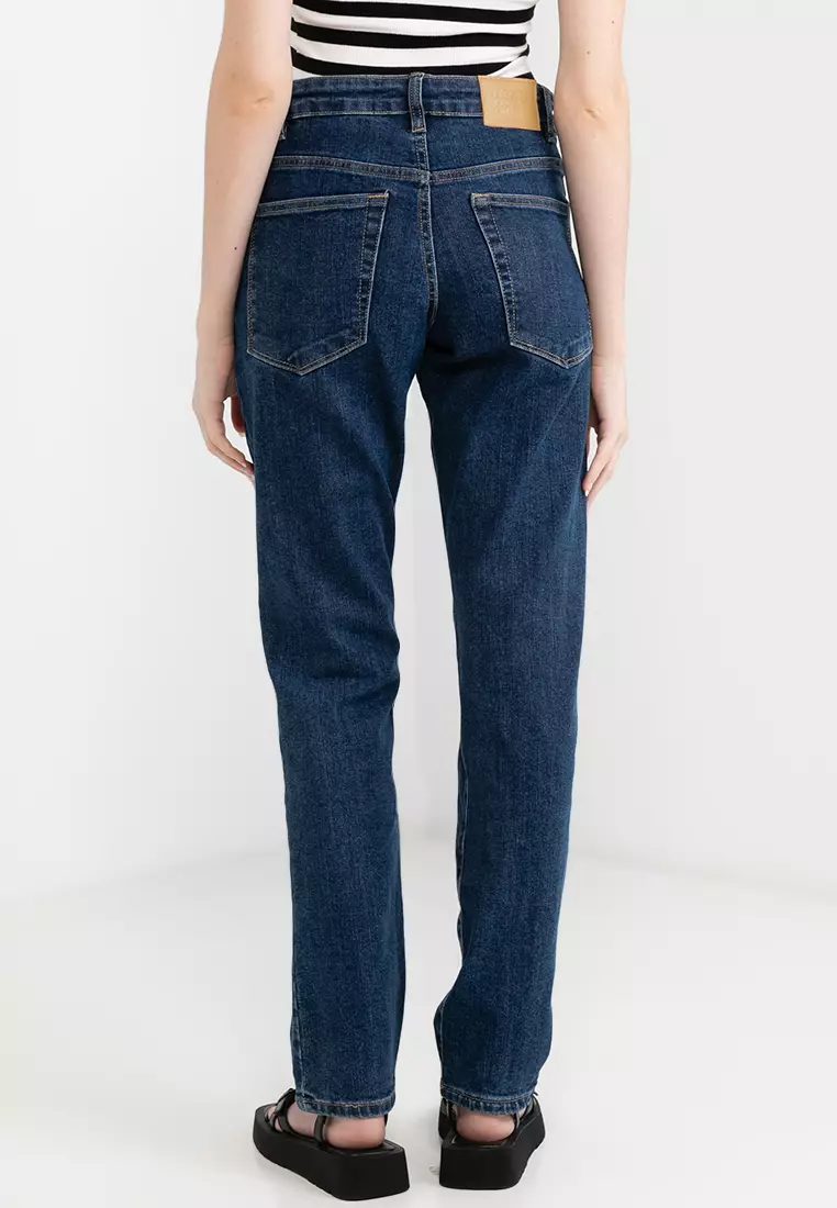 Buy Electro Denim Lab Nerd Loose Tapered Mom Jeans 2025 Online | ZALORA