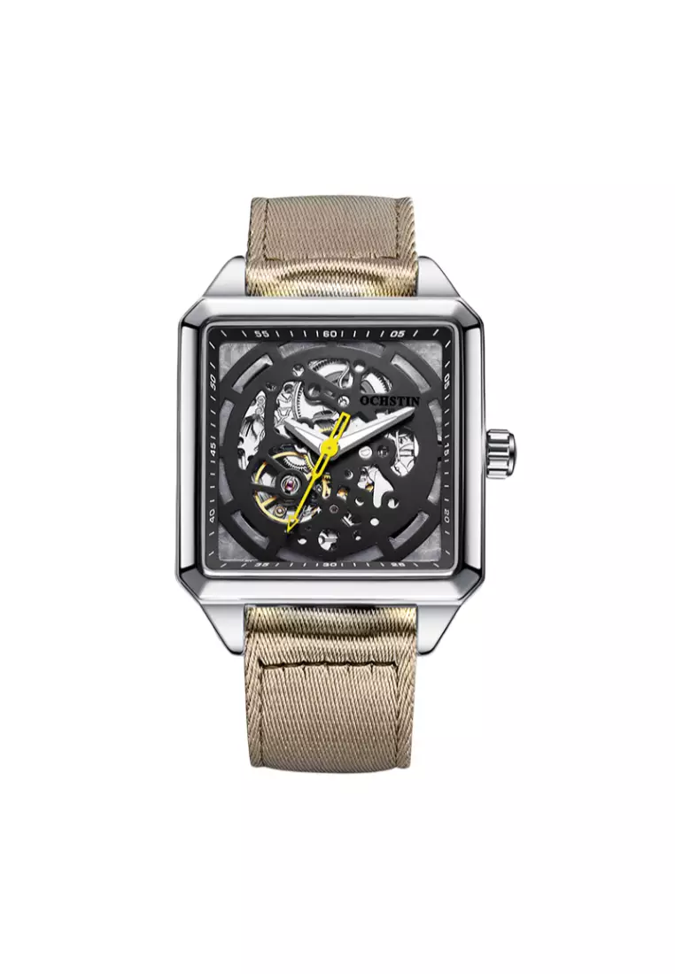 Buy OPCHIC Light Luxury Square Hollow Mechanical Watch 2025 Online ...