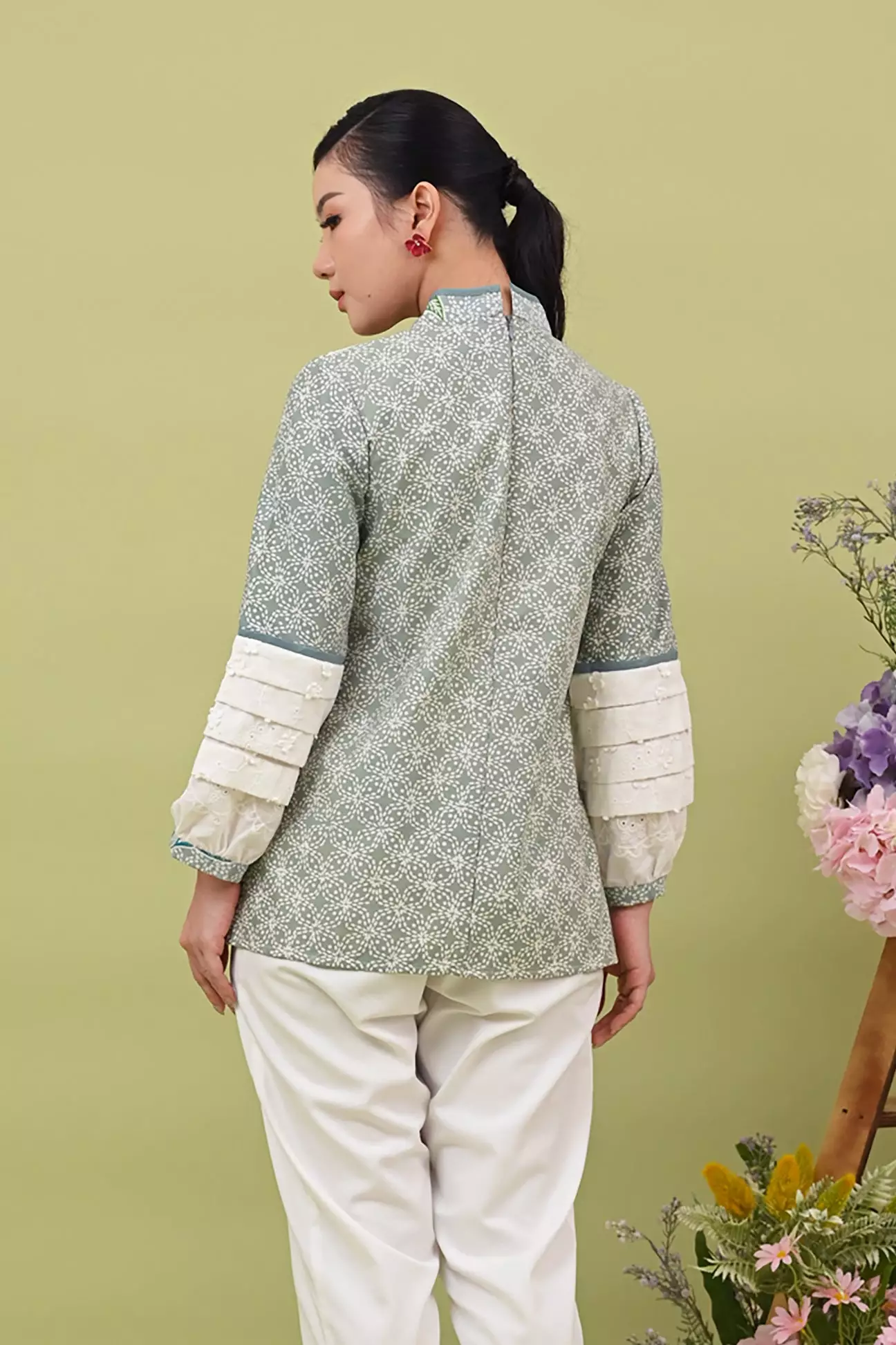 Jual Nona Rara Batik NONA RARA - Silvana Encim T3792, Blouse Batik ...