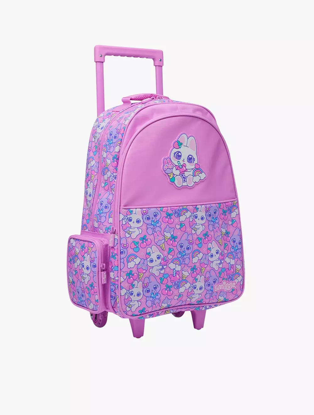 Jual Smiggle Smiggle Bright Eyes Trolley Backpack With Light Up Wheels ...