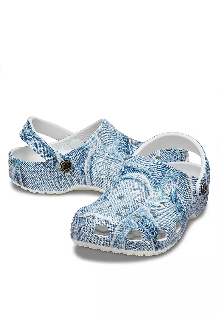 Jual Crocs Classic Denim Clogs Original 2025 | ZALORA Indonesia