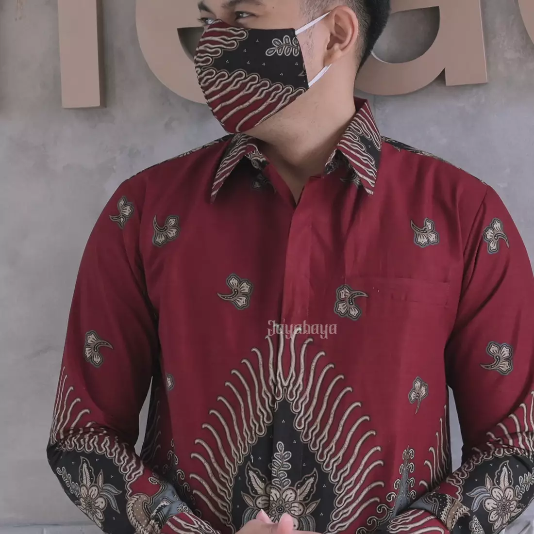 Jual Jayabaya Batik Jayabaya Batik Prabu WIjaya Kemeja Batik Pria Lengan Panjang Original 2023 ...