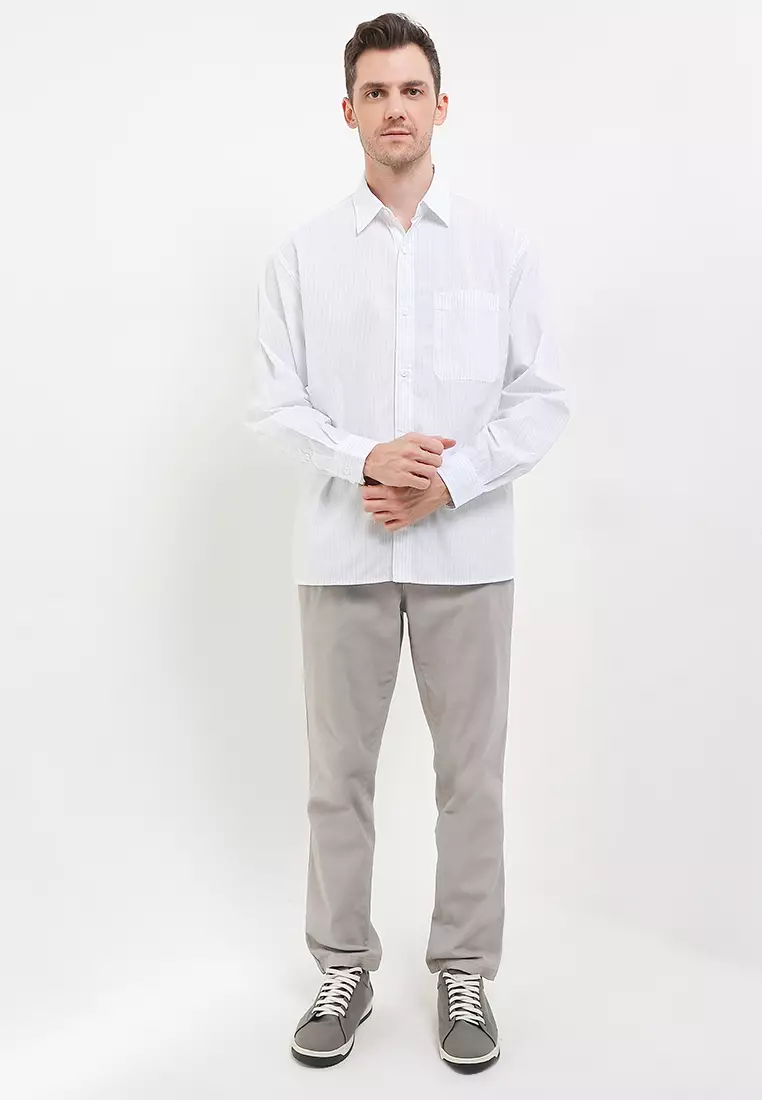 Jual Cardinal CCSL Kemeja Cotton Original 2026 | ZALORA Indonesia