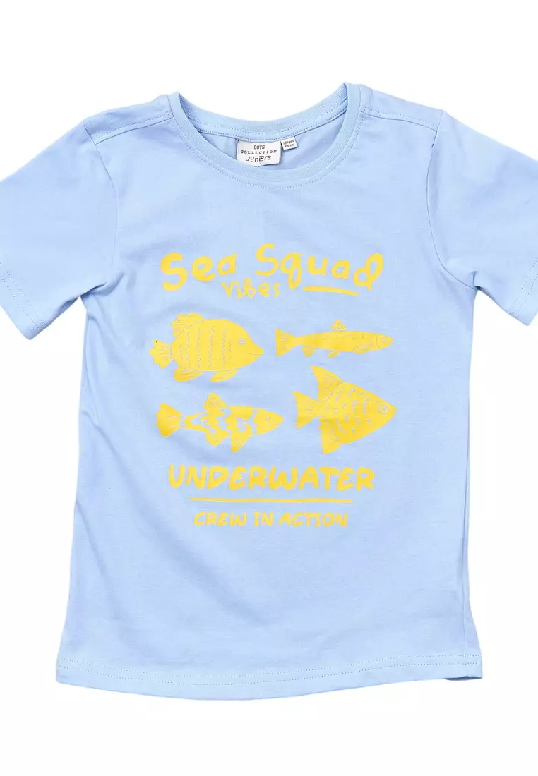 Buy Babyshop Babyshop Gvt S/S Graphic T-Shirt Clothing Boys Red Online ...