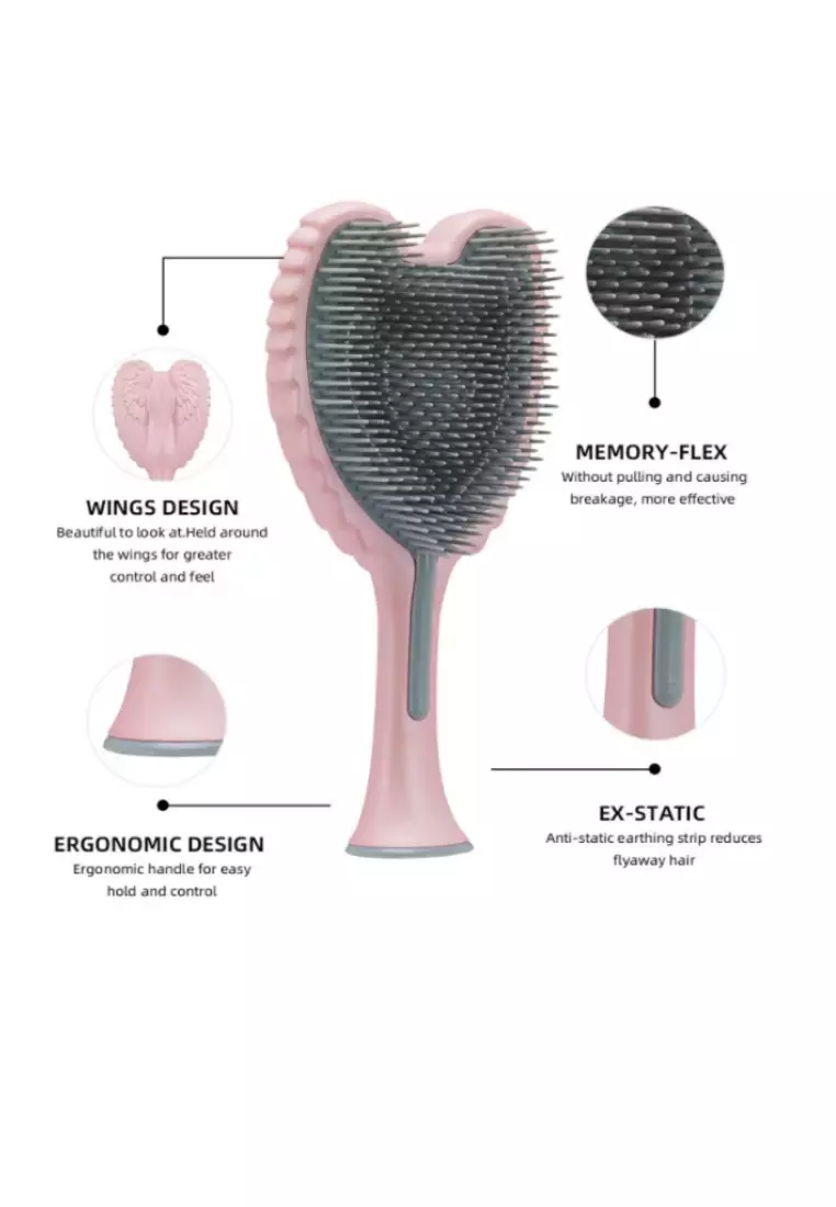 Buy Tangle Angel Tangle Angel Detangling Hair Brush Cherub 2.0 Matt ...