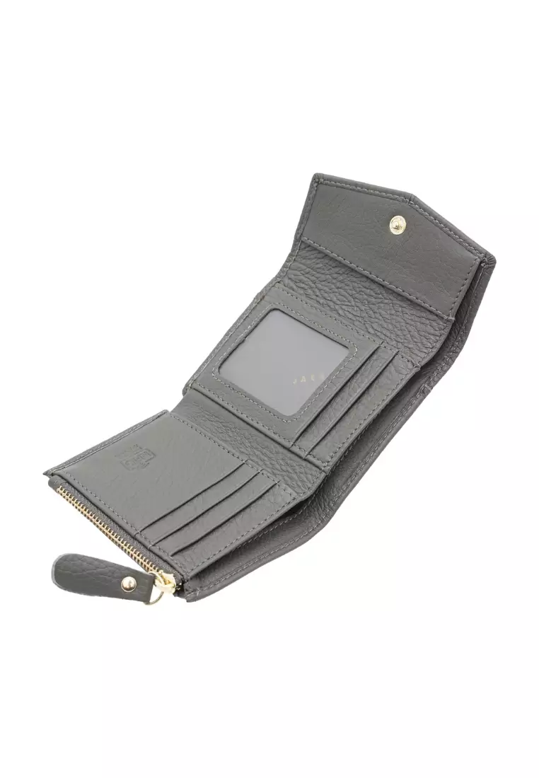 Buy Jack Studio Jack Studio Elegant Classic Leather Mini Wallet for ...