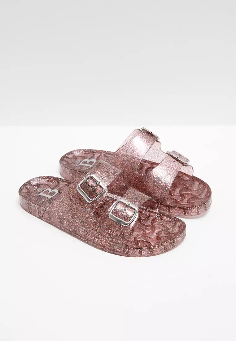 Jual Berrybenka Label Sofia Melda Jelly Sandal Pink Original 2024 ...