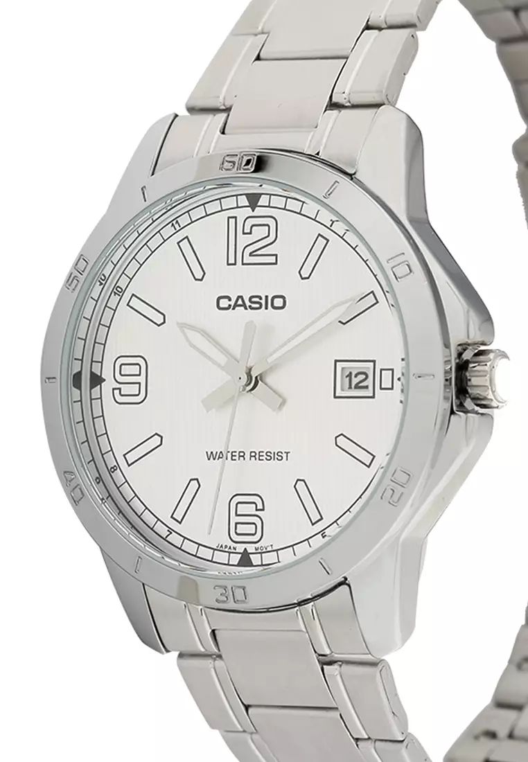 Jual Casio Men MTP-V004D-7B2 Silver Original 2025 | ZALORA Indonesia