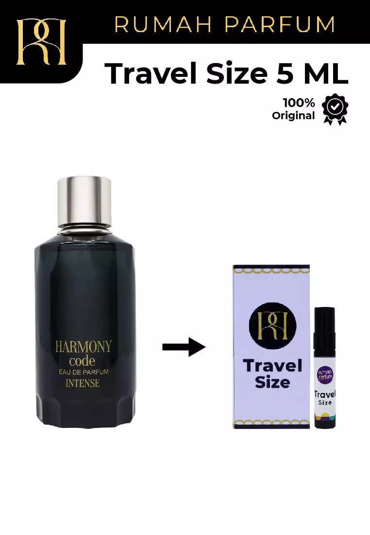 Jual Fragrance World Fragrance World Harmony Code Intense Pour Homme Travel Size 5 ML Original ...
